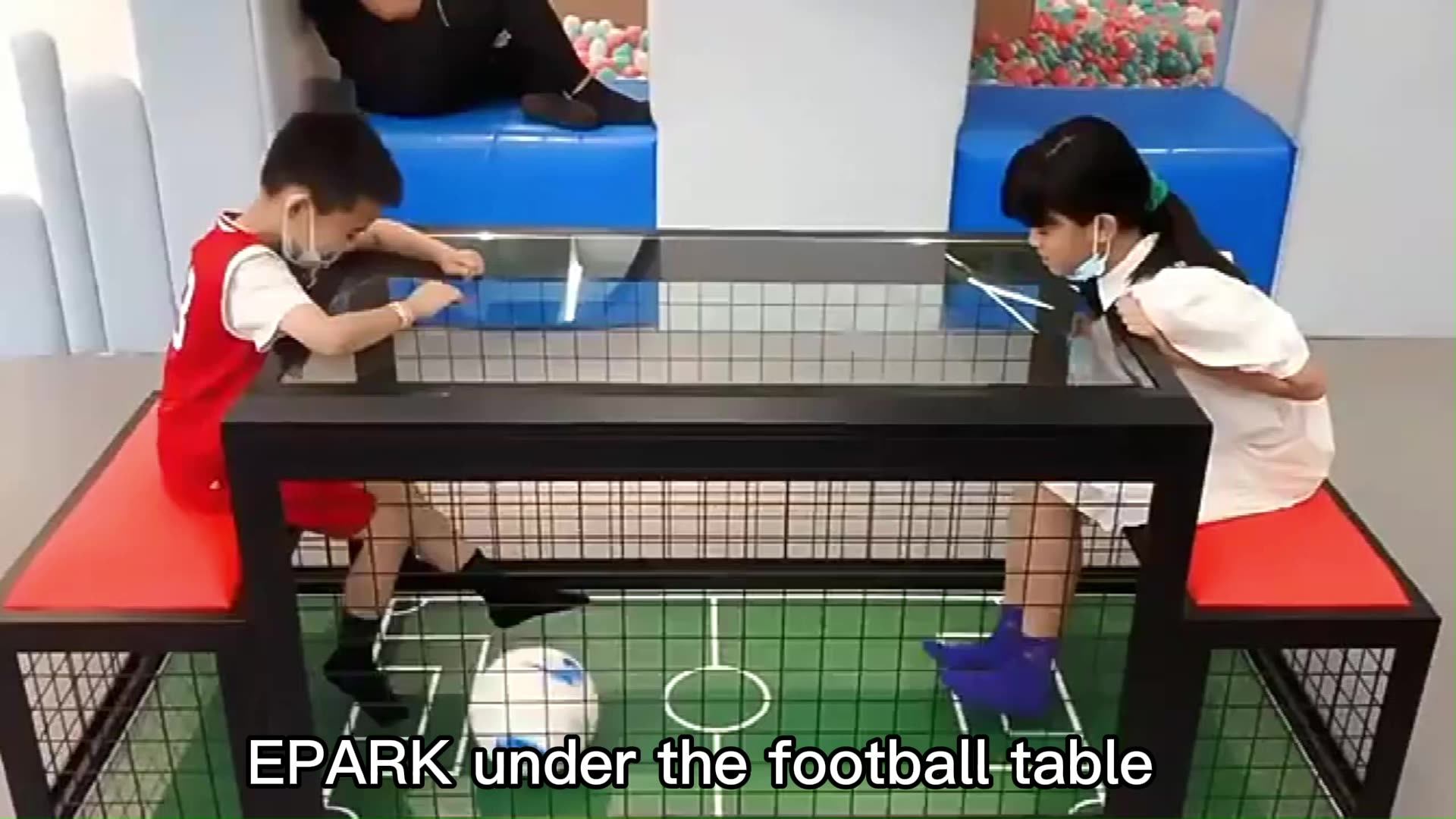 Kids Entertainment Zone Shopping Mall Football Game Machine Subsoccer ...