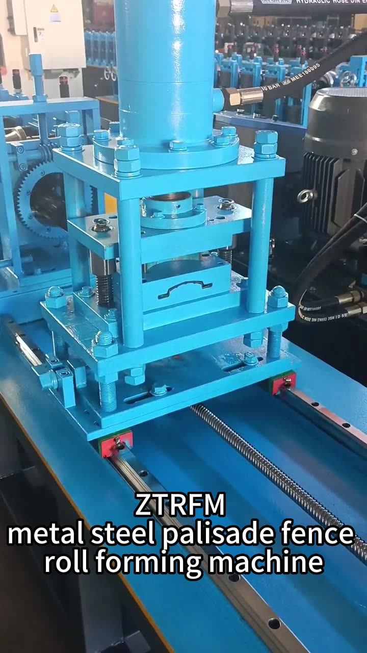 Galvanized Slat Road Steel Metal Fence Machine Typical Metal Fence ...