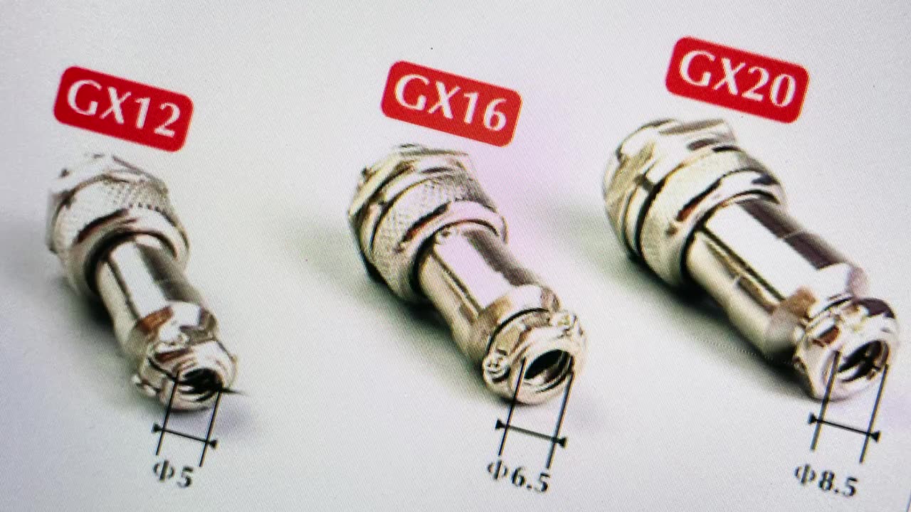 RS765圆形连接器2 3 4 5 6 7芯航空插座GX12插头线缆线束接头厂家-阿里巴巴