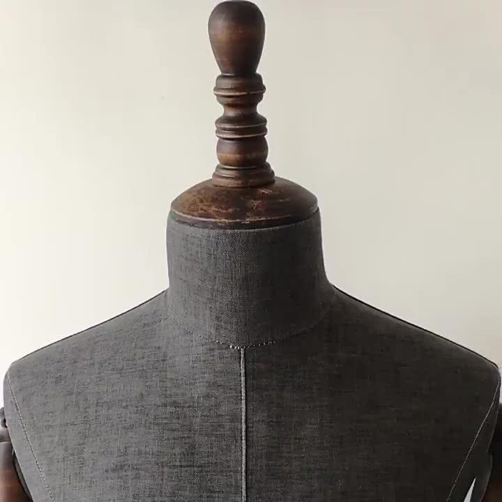 Xinji New Design Fabric Covered Men Manikin Model Male Mannequin Half ...