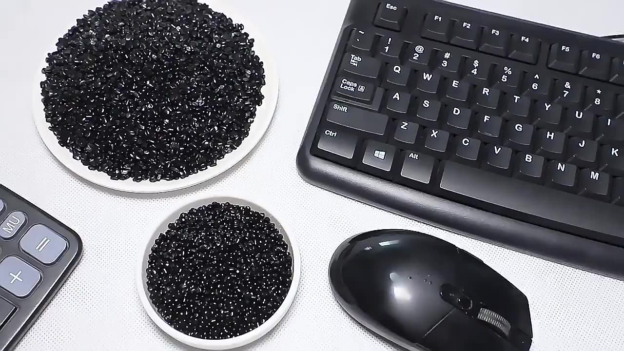 Abs Pvc Granular Masterbatch Black Masterbatch Carbon Black Color ...
