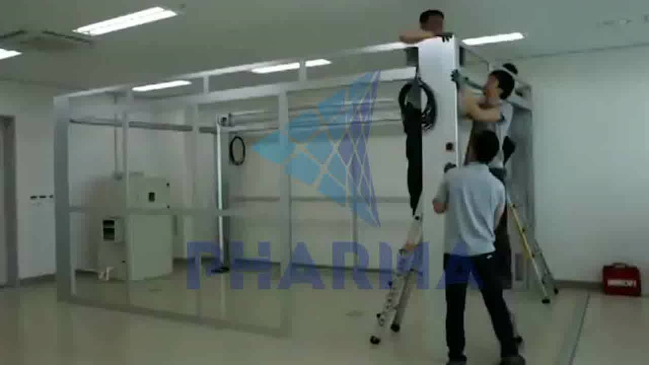 Movable Clean Room Tent Laminar Flow Hood Class 100 - Buy Clean Room ...