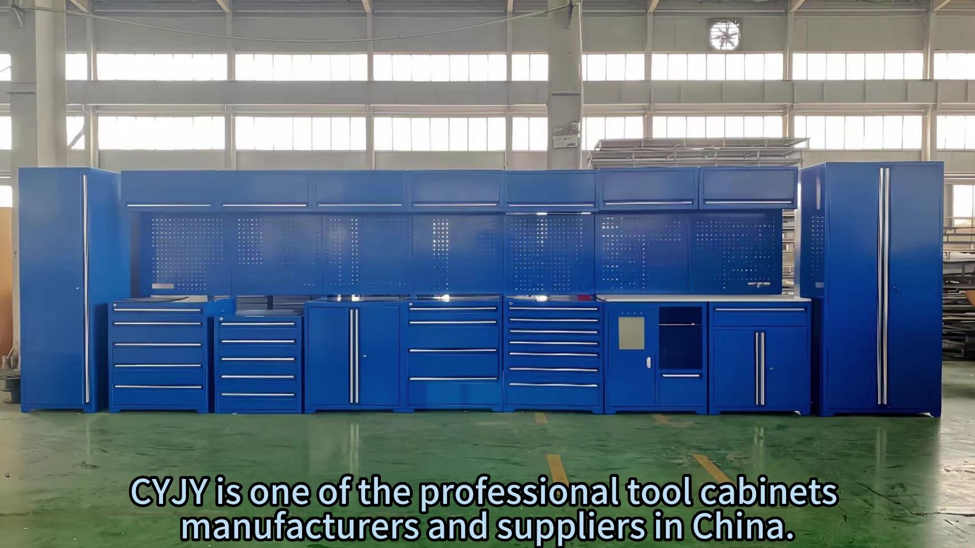 Factory Heavy Duty Steel Modular Garage Tool Storage Workbench For ...