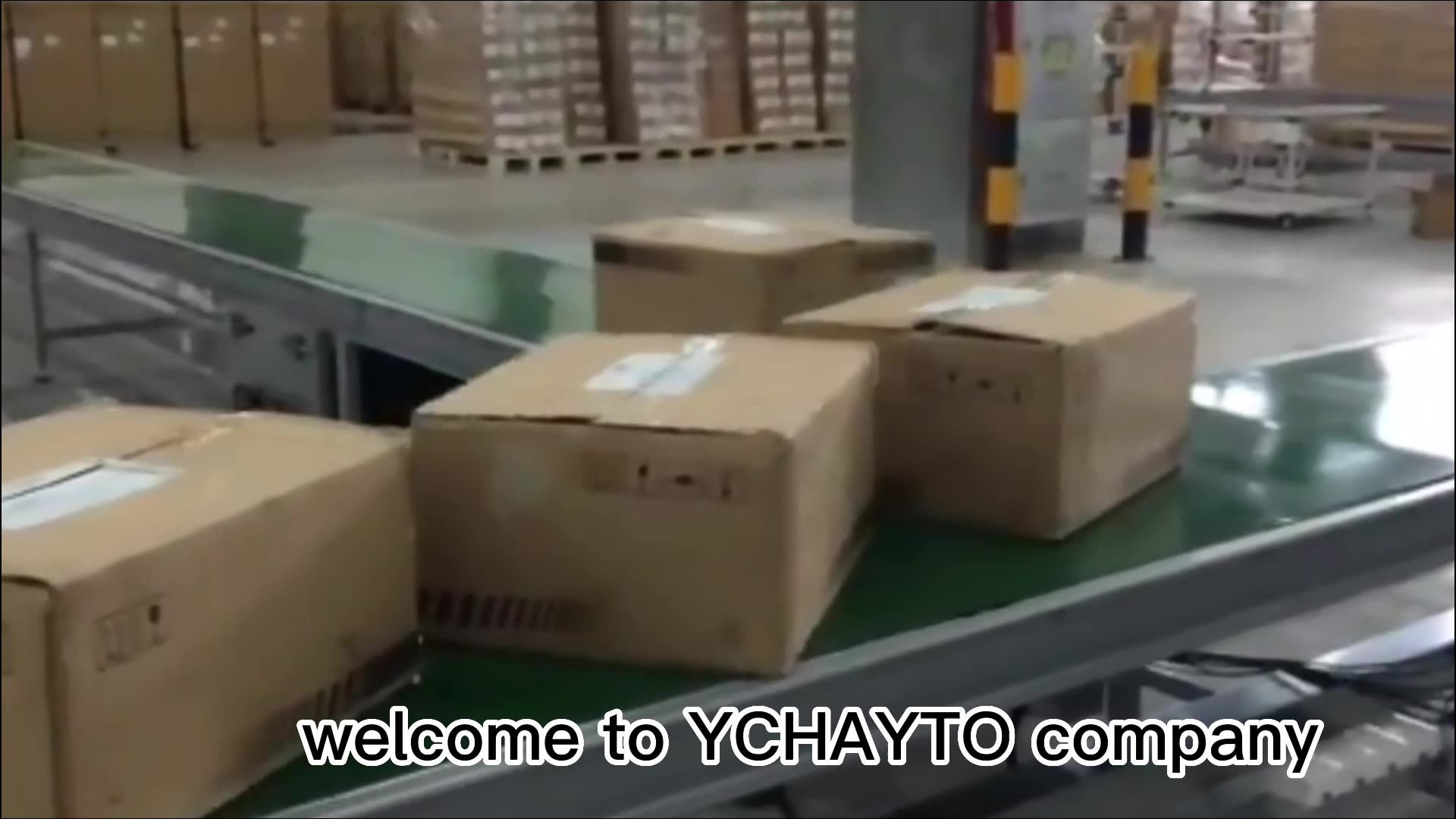 Warehouse Using Pvc Belt Conveyor Light Box Transfer Food Grade Flat ...