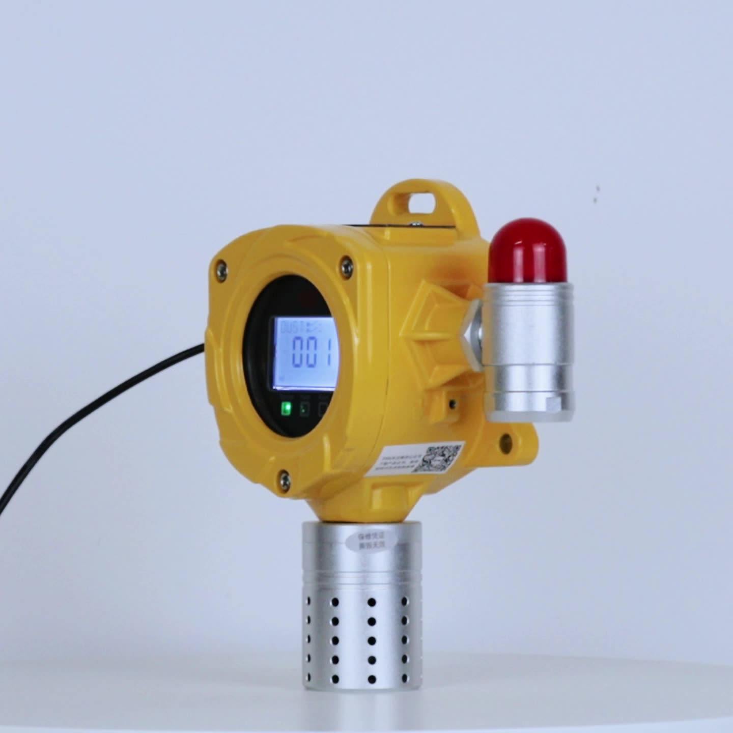 Fixed Ip67 Industrial Particle Dust Monitoring System Pm2.5 Pm10 Rs485 4-20ma Output Dust ...