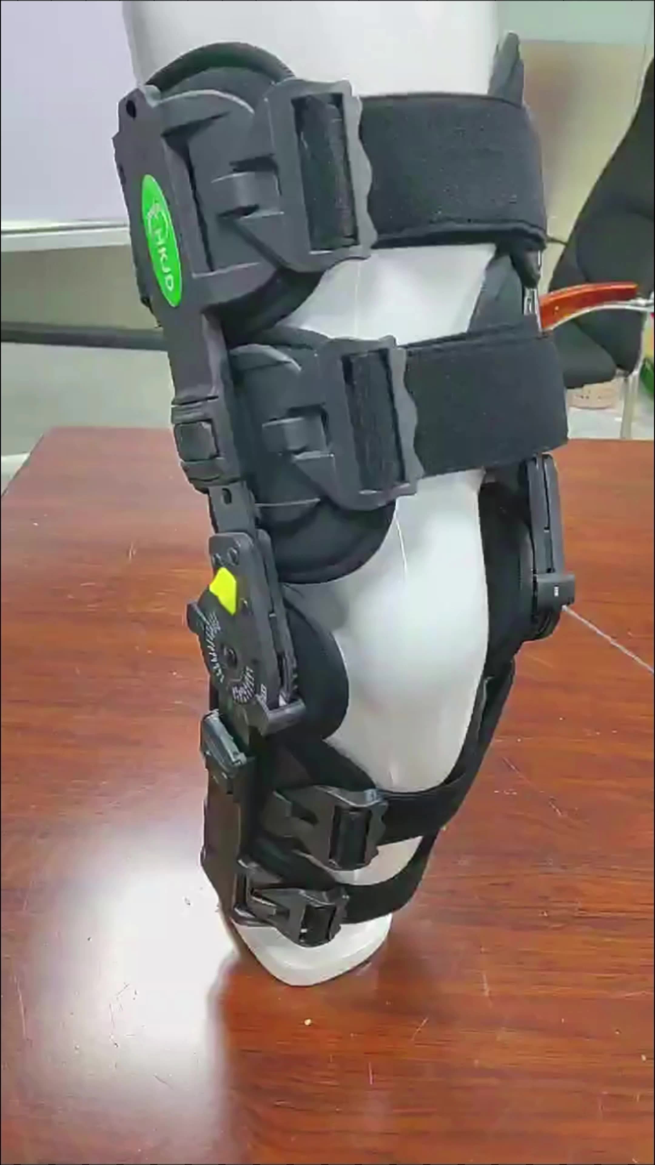 Adjustable Rom Hinged Knee Brace With Shoulder Strap,Post Op Knee Brace ...