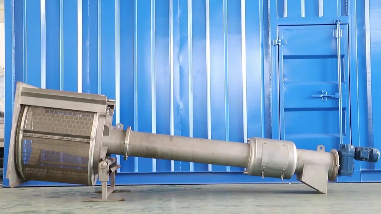 Industrial Waste Water Treatment Stainless Steel Small Rotary Drum ...