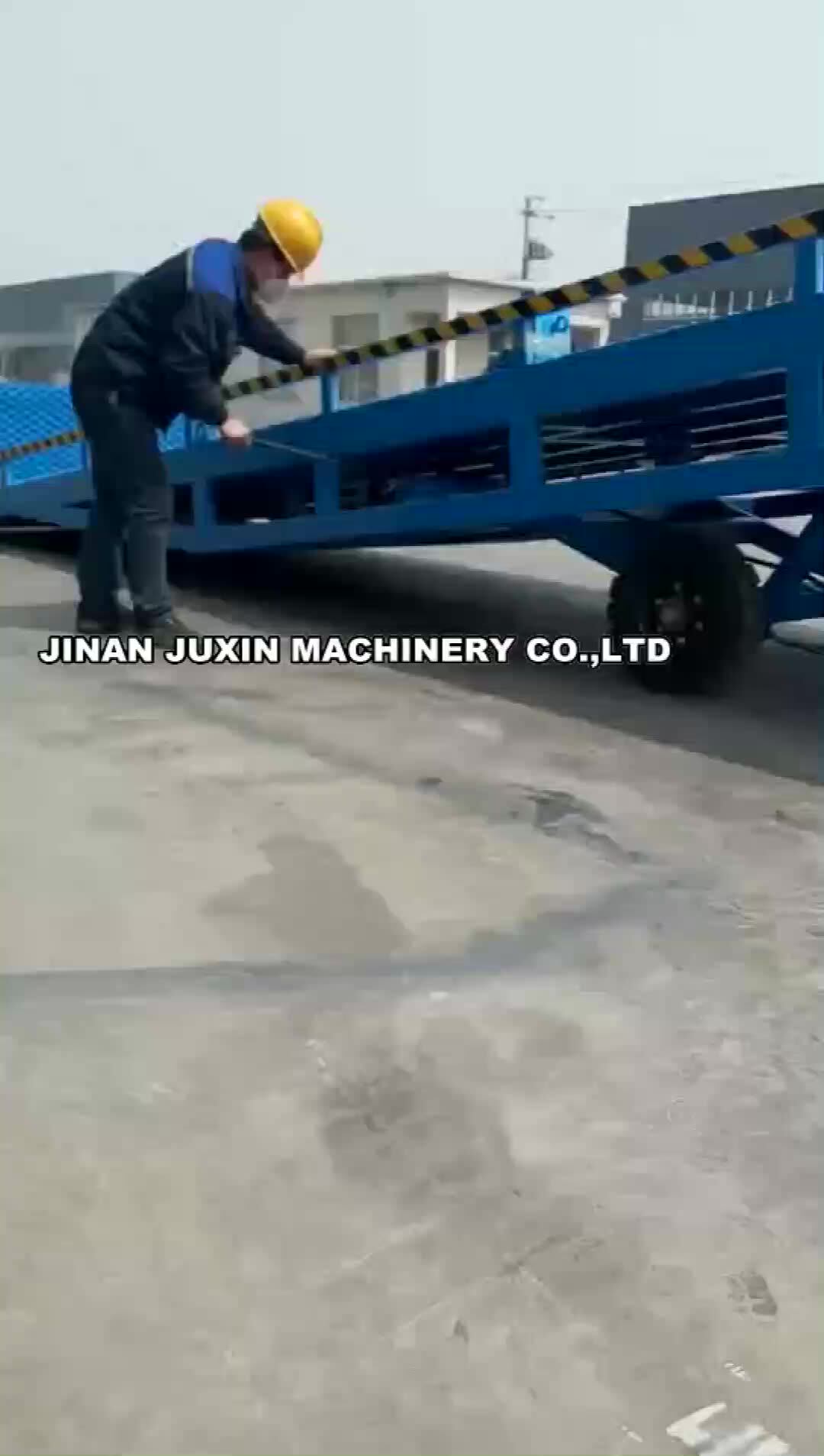 Movable Loading Dock Ramp Leveler Container Hydraulic Truck Unloading Dock Ramps 10t 15t Dock ...