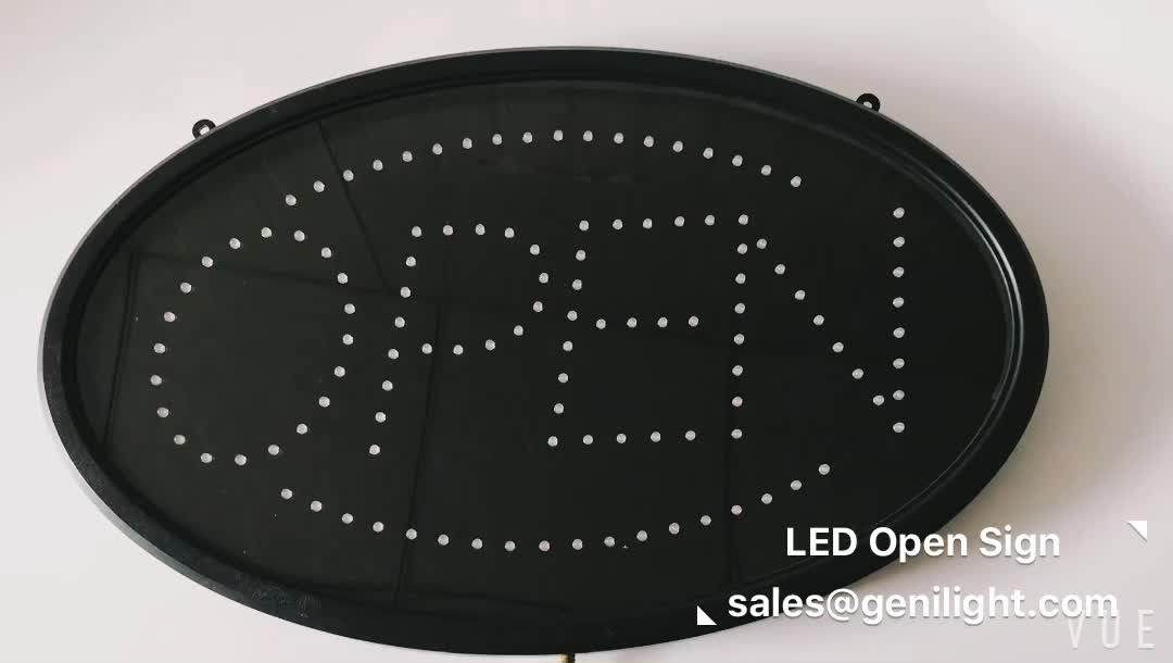 2019 New Window Used Battery Powered Led Business Open Diy Sign - Buy ...