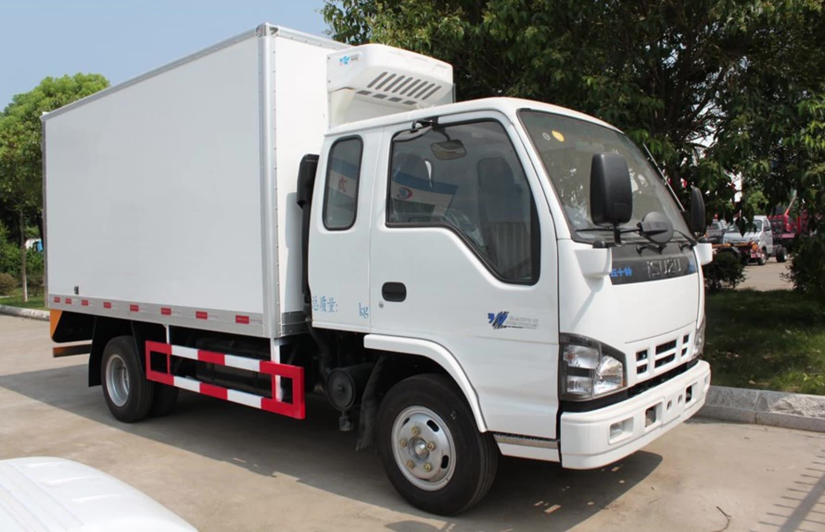Isuzu 5tons Refrigeraged Cargo Body Trucks Cold Food Refrigerator Truck ...