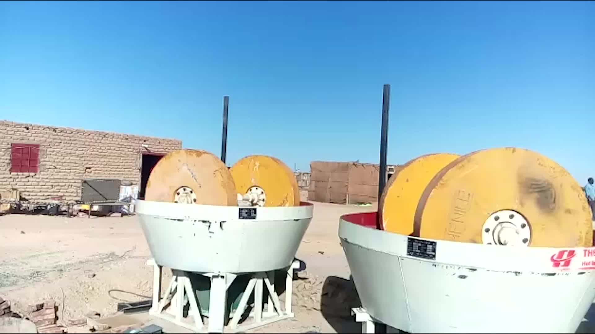 Gold Stone Mills Gold Ore Grinding Mill 1200b1500 1600 Gold Wet Pan ...