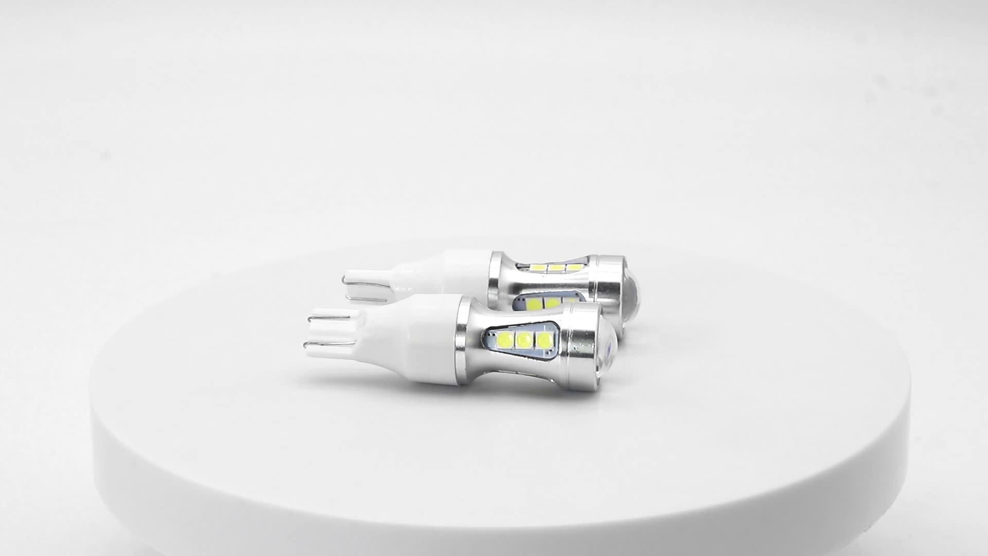 Factory Outlet Led Reverse Backup Light T15 T16 3030 W16w Canbus White ...