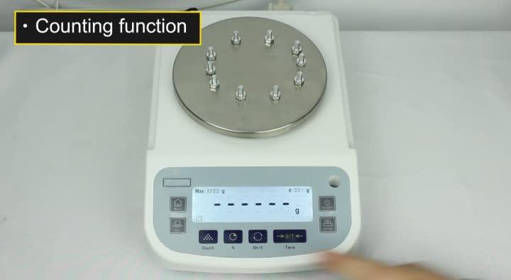 6200g 0.01g High Precision 1200g~6200g Sensitive Digital Balance ...