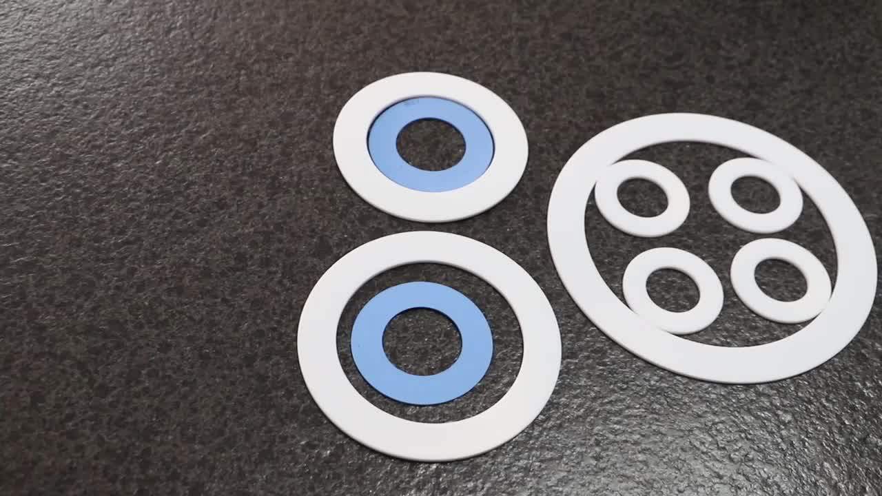 100% Virgin Pure Ptfe Teflon Gasket - Buy 100% Virgin Ptfe Gasket,100% ...