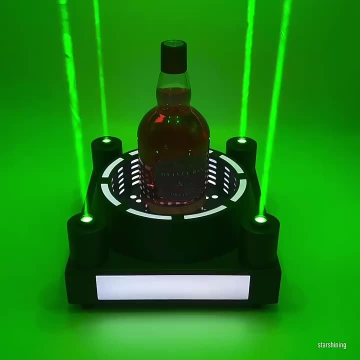 Acrylic Rechargeable Laser Led Bottle Presenter Glorifier Xo Champagne ...