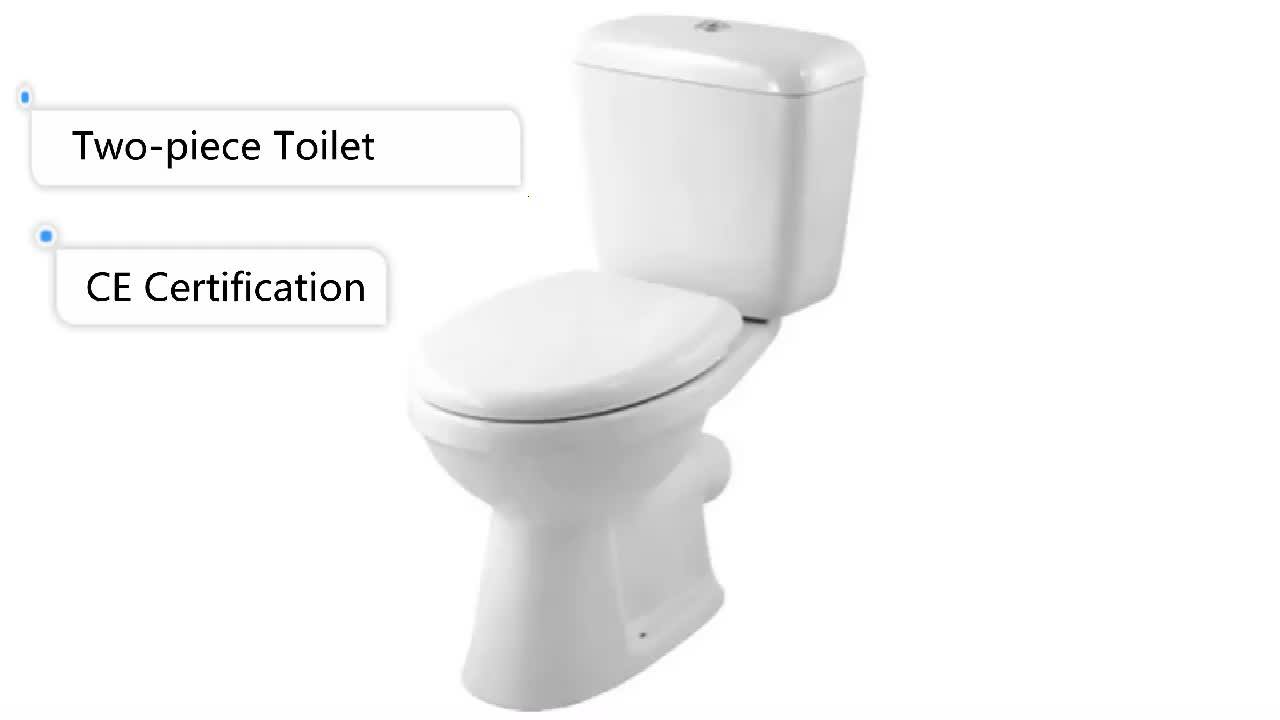 Huida Ceramic Sanitary Toilet Chinese Factory P-trap Washdown Close ...