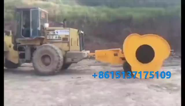 16 Ton 3 Sided Impact Compactor 25kj 30kj 32 Kj Dynamic Impact ...