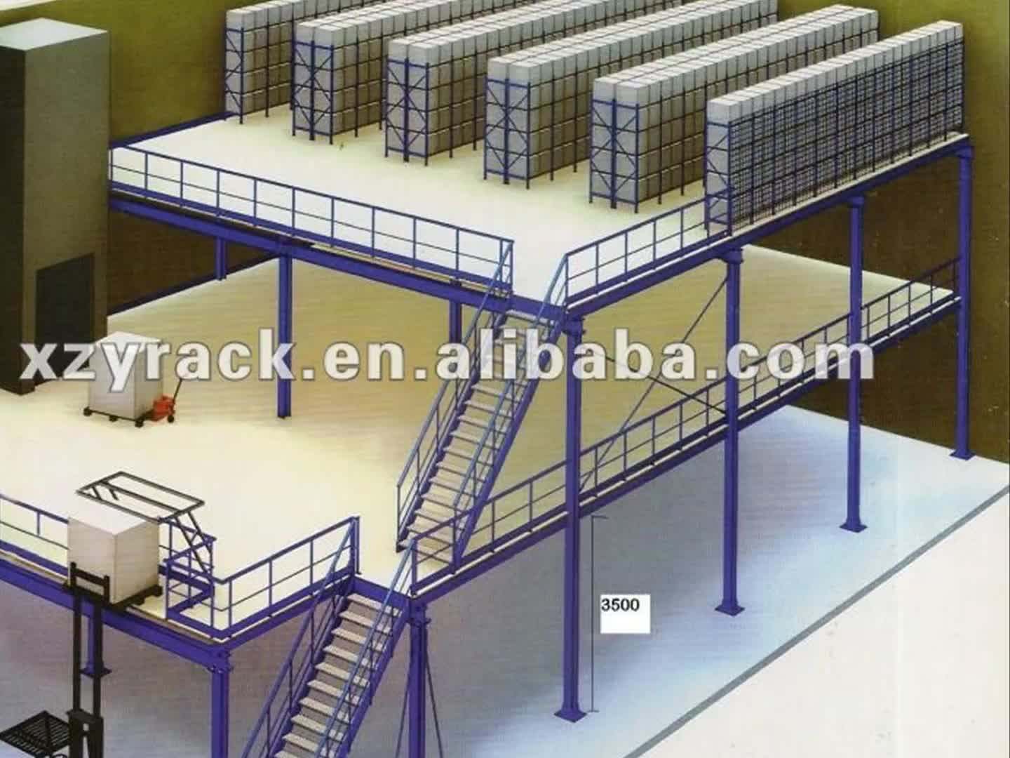 Steel Structural Grating Mezzanine Suspended Steel Floor - Buy Steel ...
