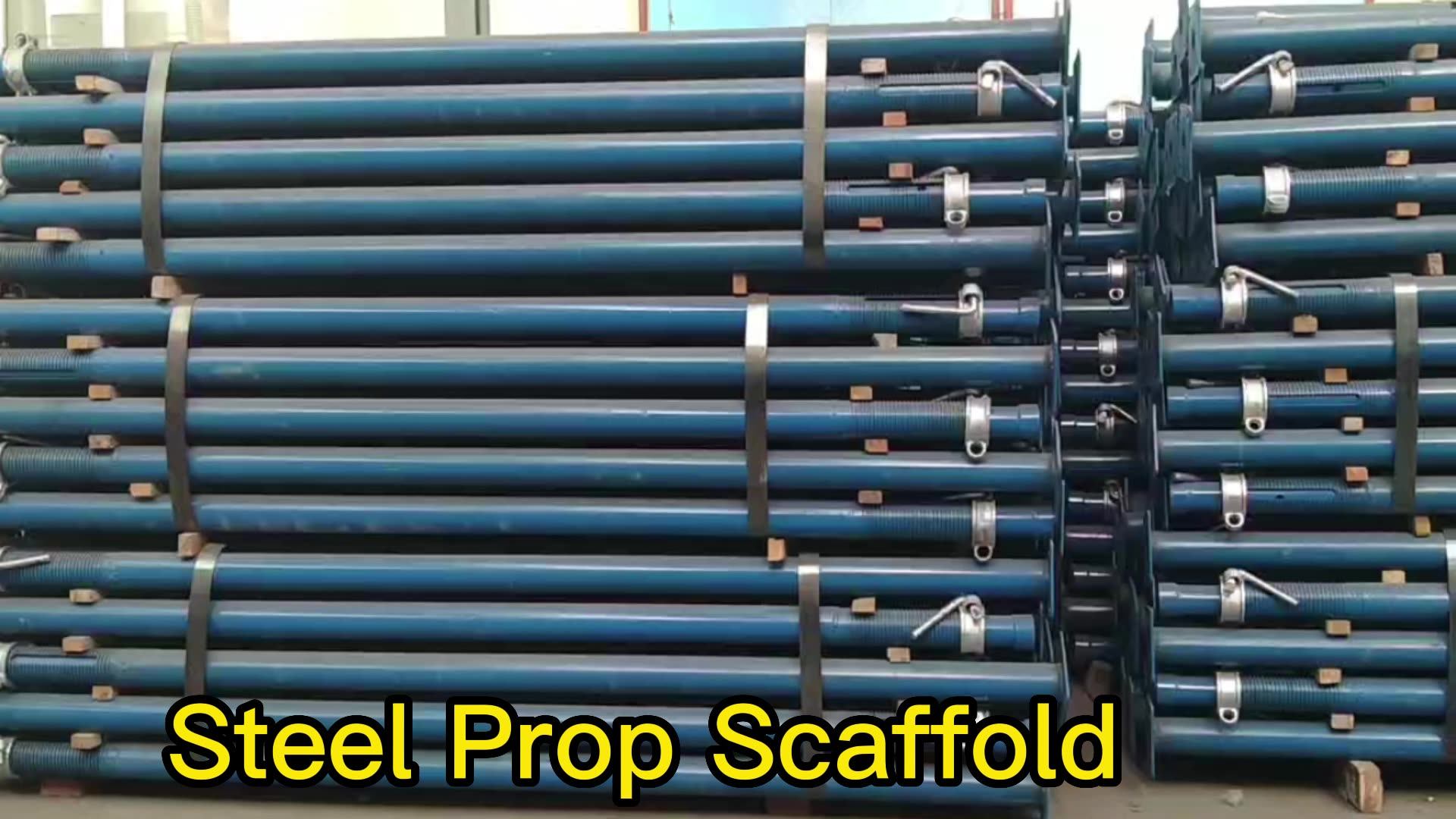 Q235 Scaffolding Parts Construction Adjustable Steel Shuttering Props ...