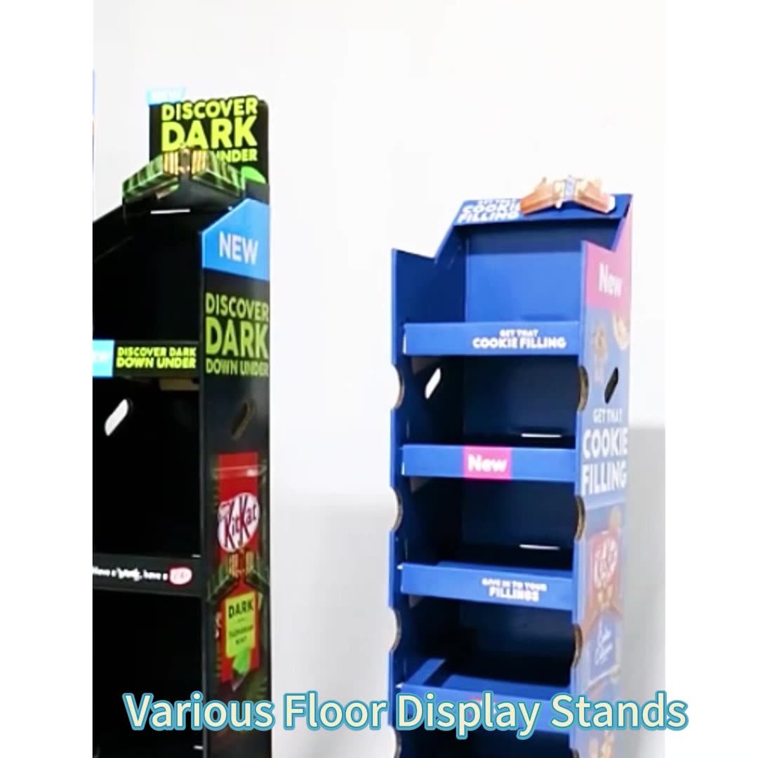 Custom Supermarket Advertising Retail Energy Drink Display Stand Racks ...