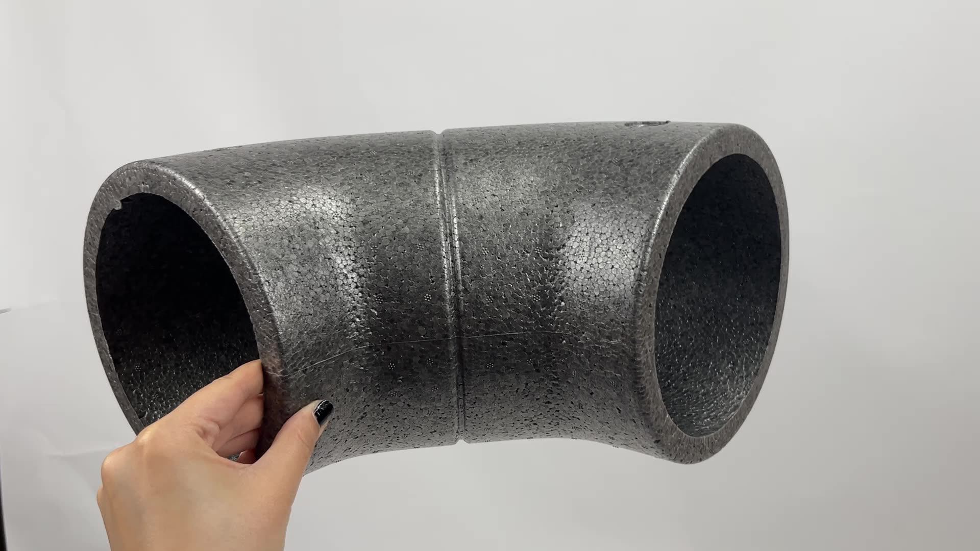 Gray Epp Vapor-tight Insulating Rigid Tube Expanded Polypropylene Round ...