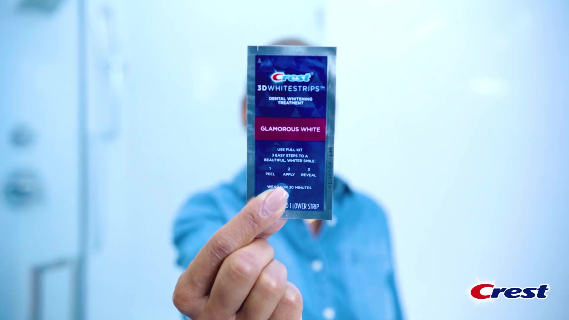 Crest 3d Whitestrips Gentle Routine Teeth Whitening Kit For Sensitive ...