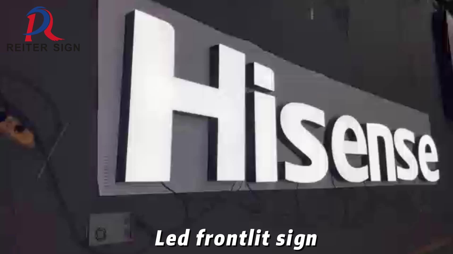 Custom Outdoor Wall 3d Illuminated Retail Store Name Sign Design ...