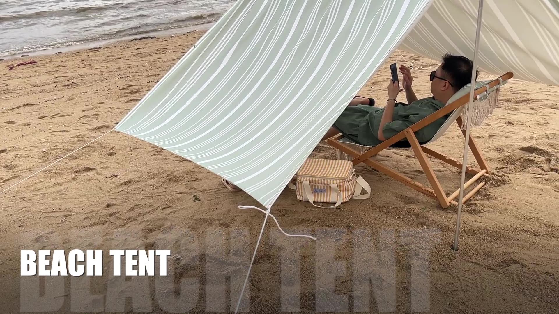 Outdoor Shade For Camping Trips Stretch Beach Sun Shade Beach Tent ...