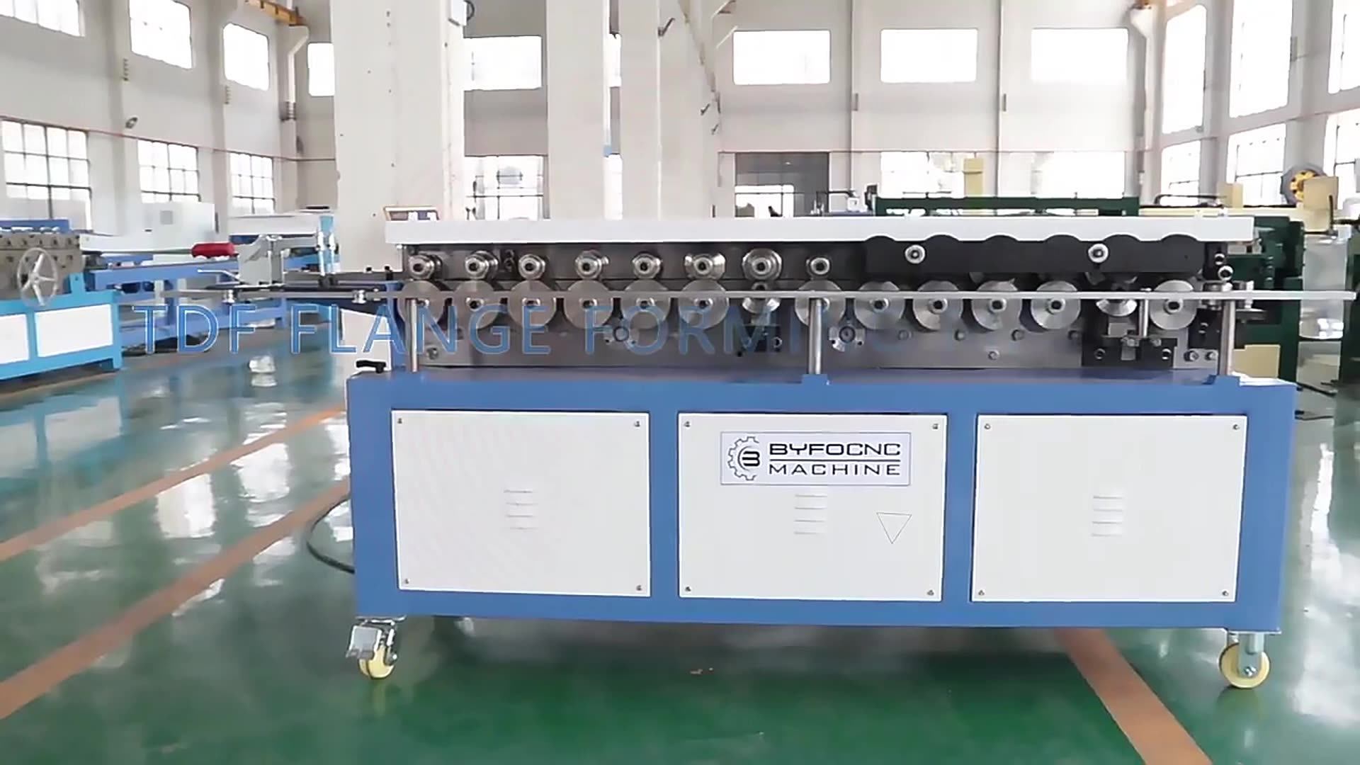 Byfo Square Duct Flange Machine Tdf Flange And Clips Machine Tdf Flange ...