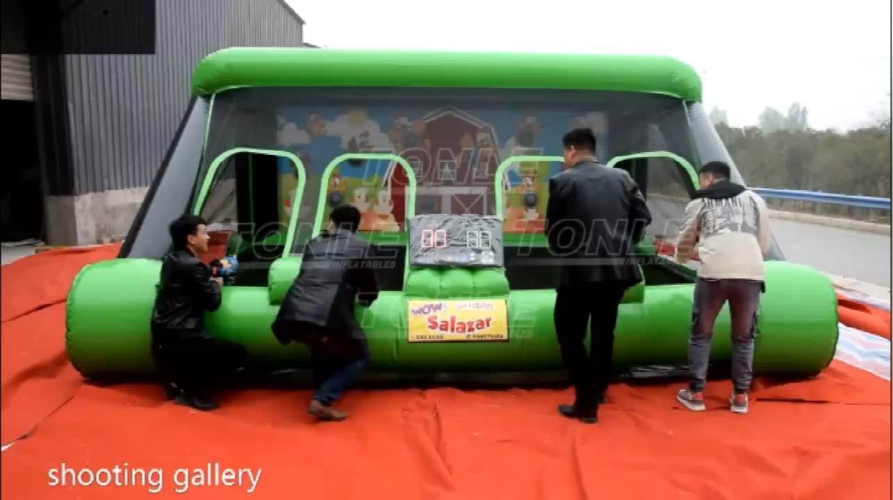 Most Popular Indoor Outdoor Carnival Inflatable Ips Shooting Gallery ...