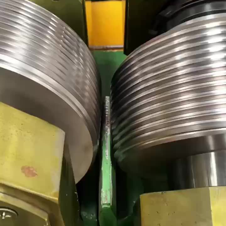 High Speed Hydraulic Wire Rolling Machine Anchor Bolt Screw Knurling ...