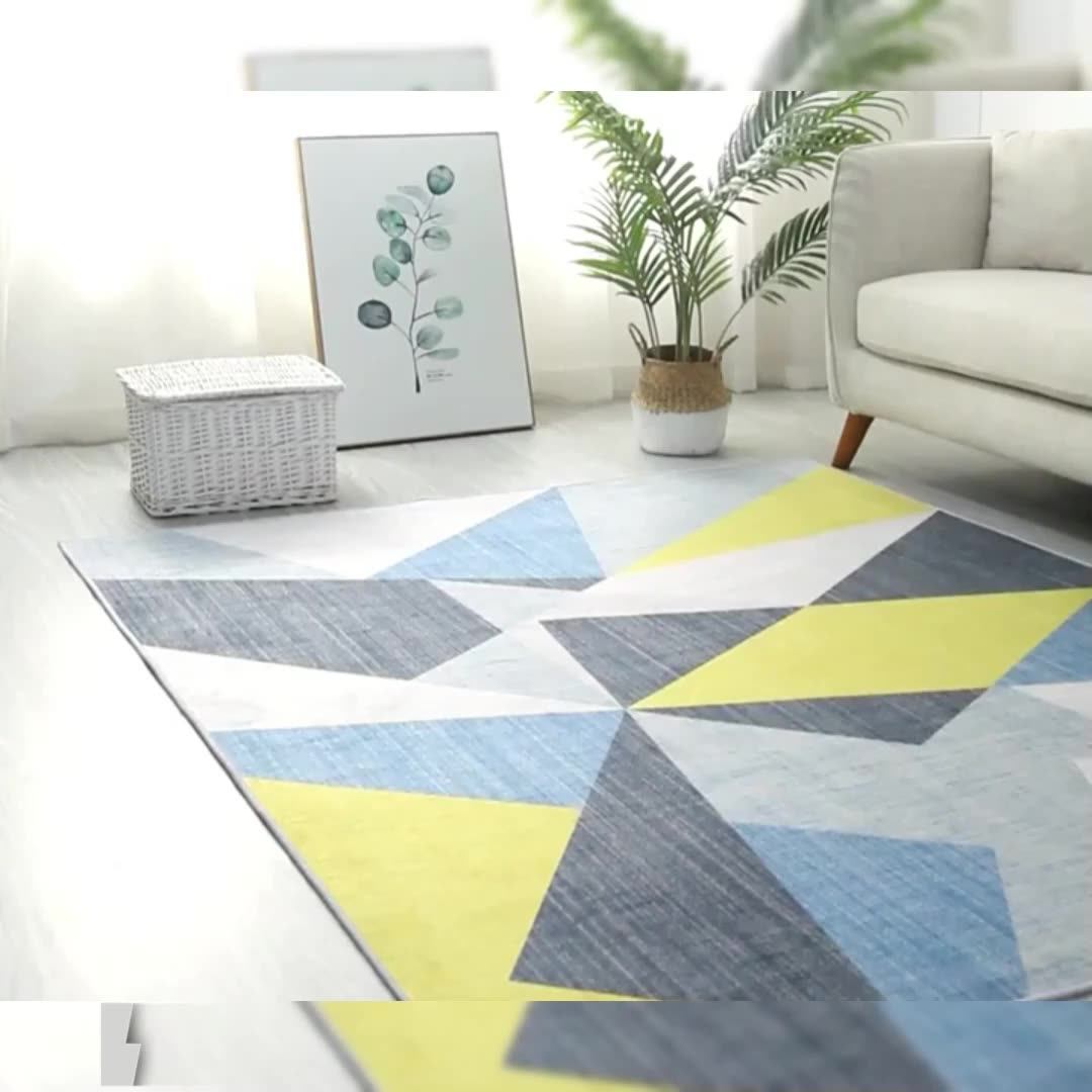 Custom 3d Printing Floor Carpets And Rugs Home Living Room Door Floor ...