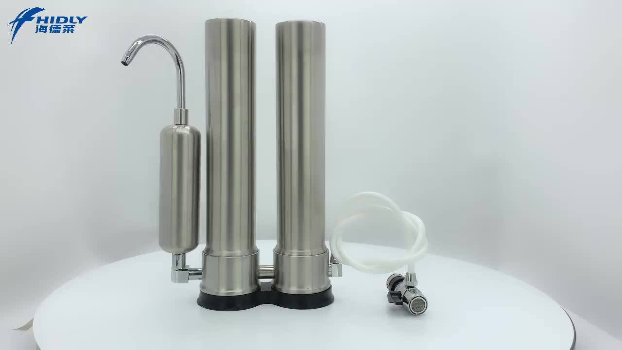 304 Food Grade Stainless Steel Pp 3 Stages Counter Top Desktopl Table ...