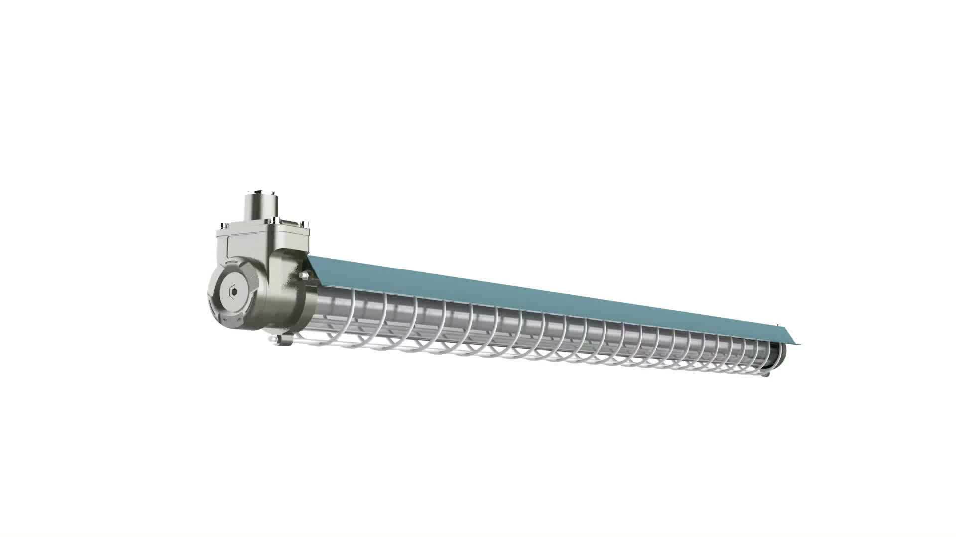Atex Approved Led Explosion Proof Light Fluorescent Ip66 Linear Tube ...