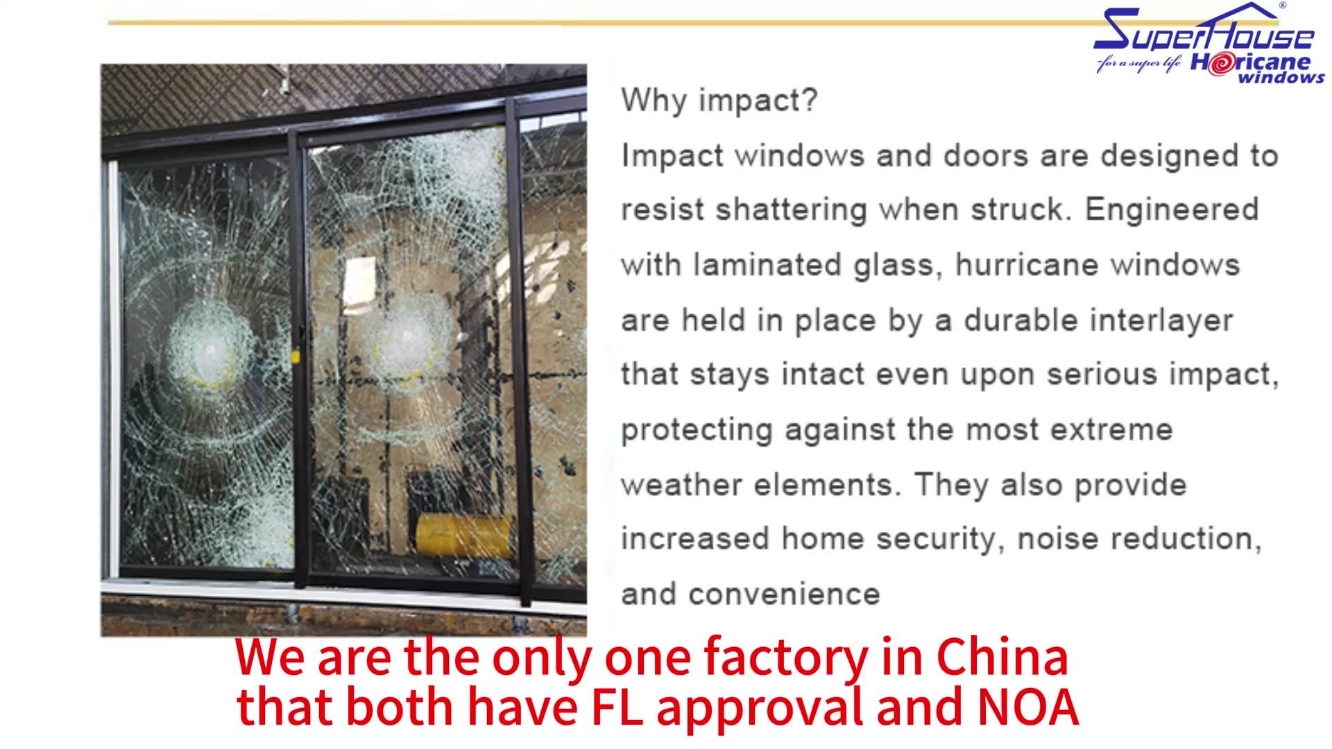 Florida Miami-dade Hurricane Approved Noa Aluminum Frame Smart ...