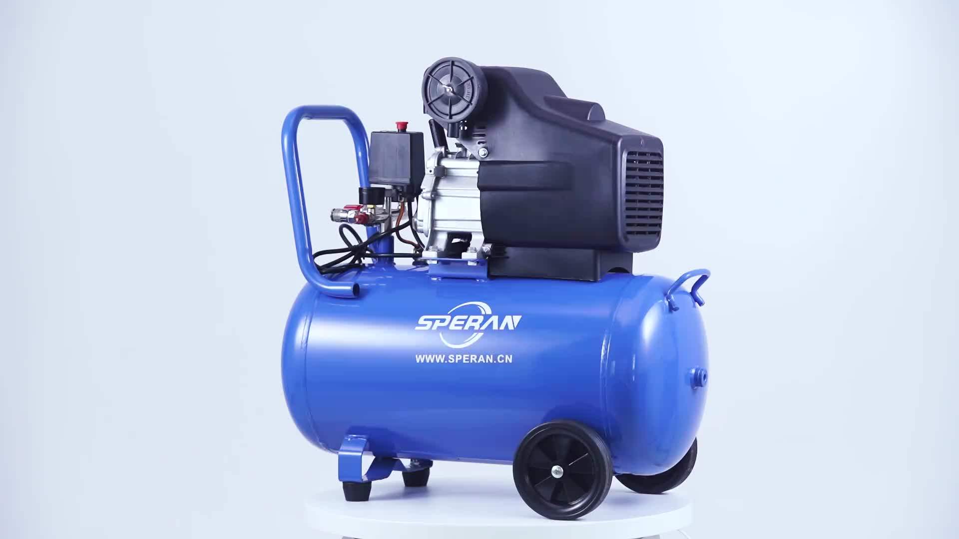 Pony Mini 24l 8bar 220v Direct Driven Electric Portable Air Compressor ...