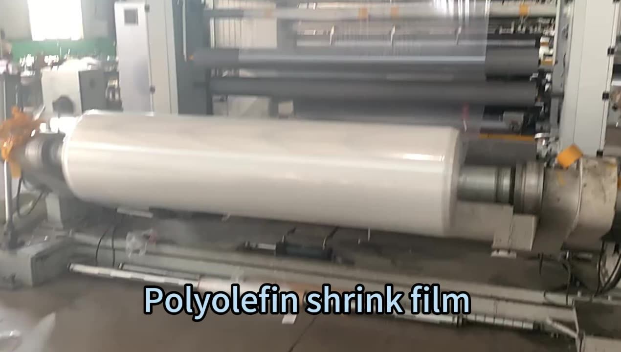 Sealing Bubble Holes Plastic Center Fold Pof Polyolefin Packing ...