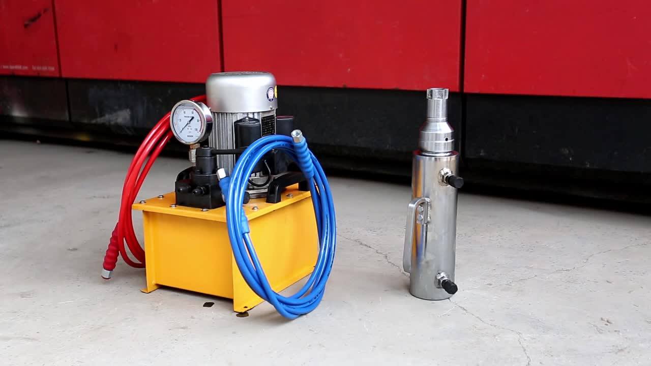 Small Hydraulic Pump Portable Electric Hydraulic Post Tension Oil Pump ...