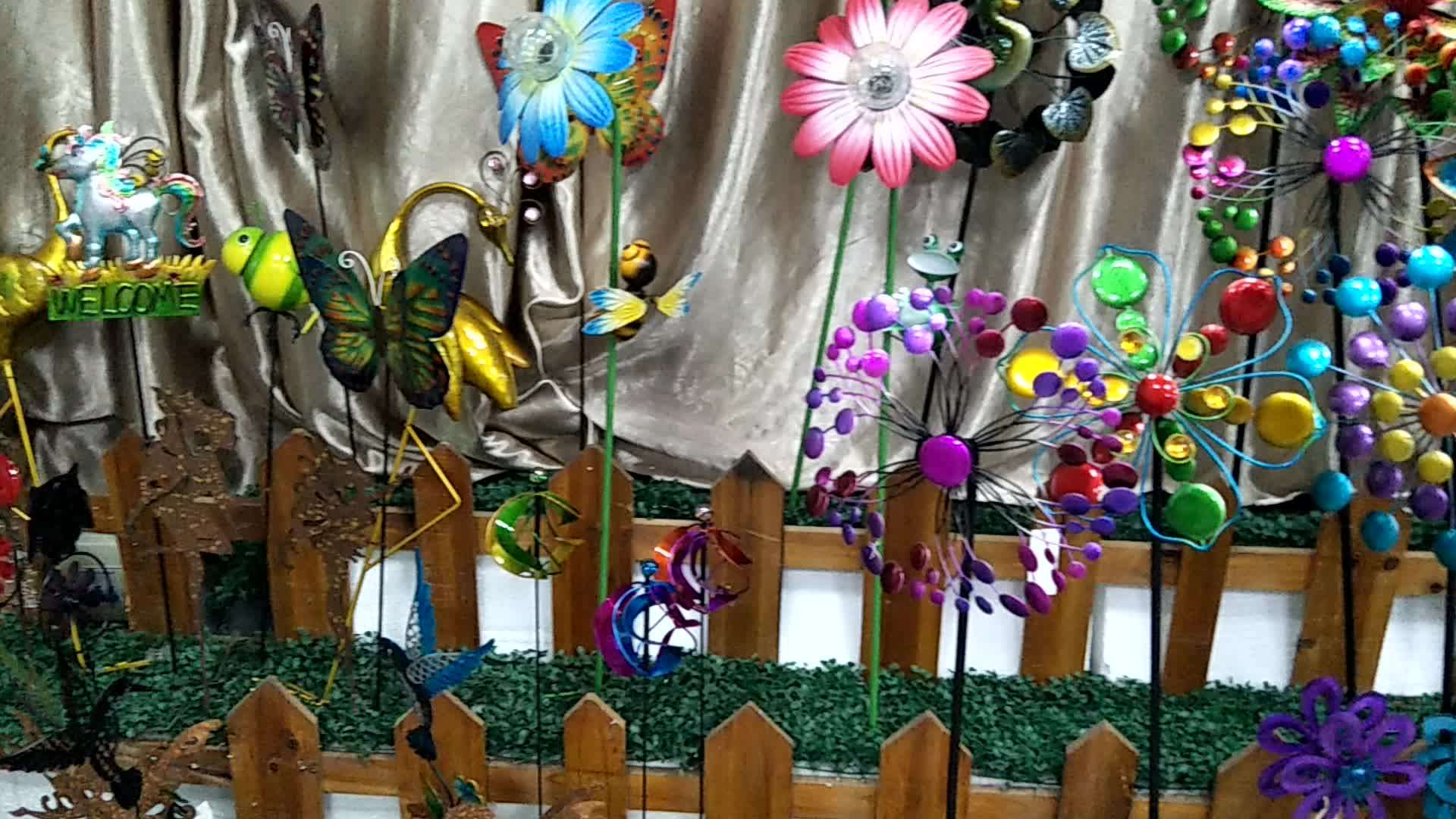 Decorative Metal Solar Light Sunflower Garden Stakes - Buy Solar Light ...