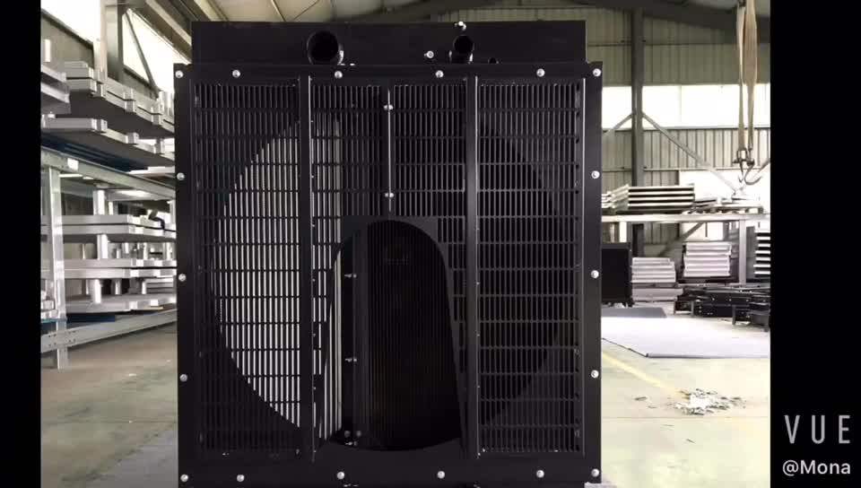 Copper Core Genset Radiator For Caterpillar Generator 3512 C3406 C15 ...