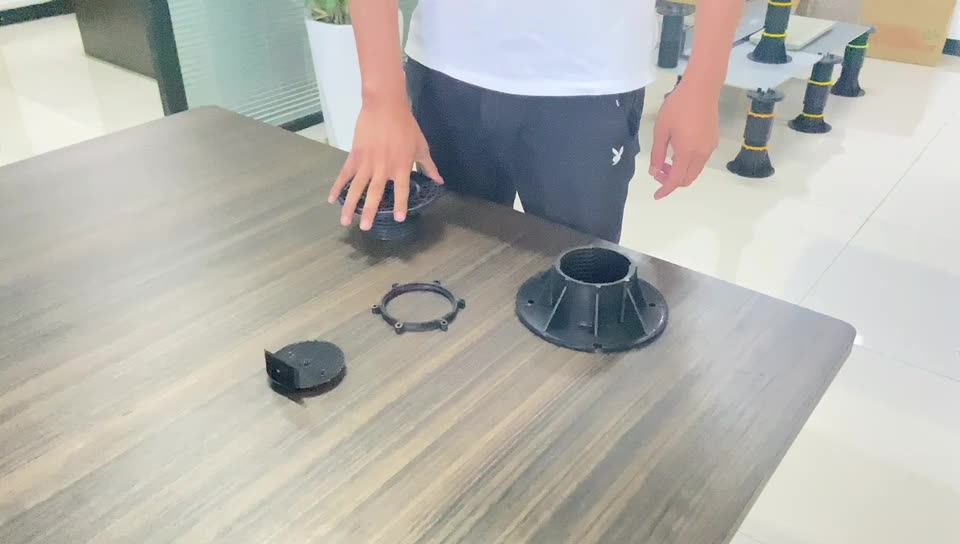 Unifloor Different Height Adjustable Floor Joist Paver Tile Plastic ...