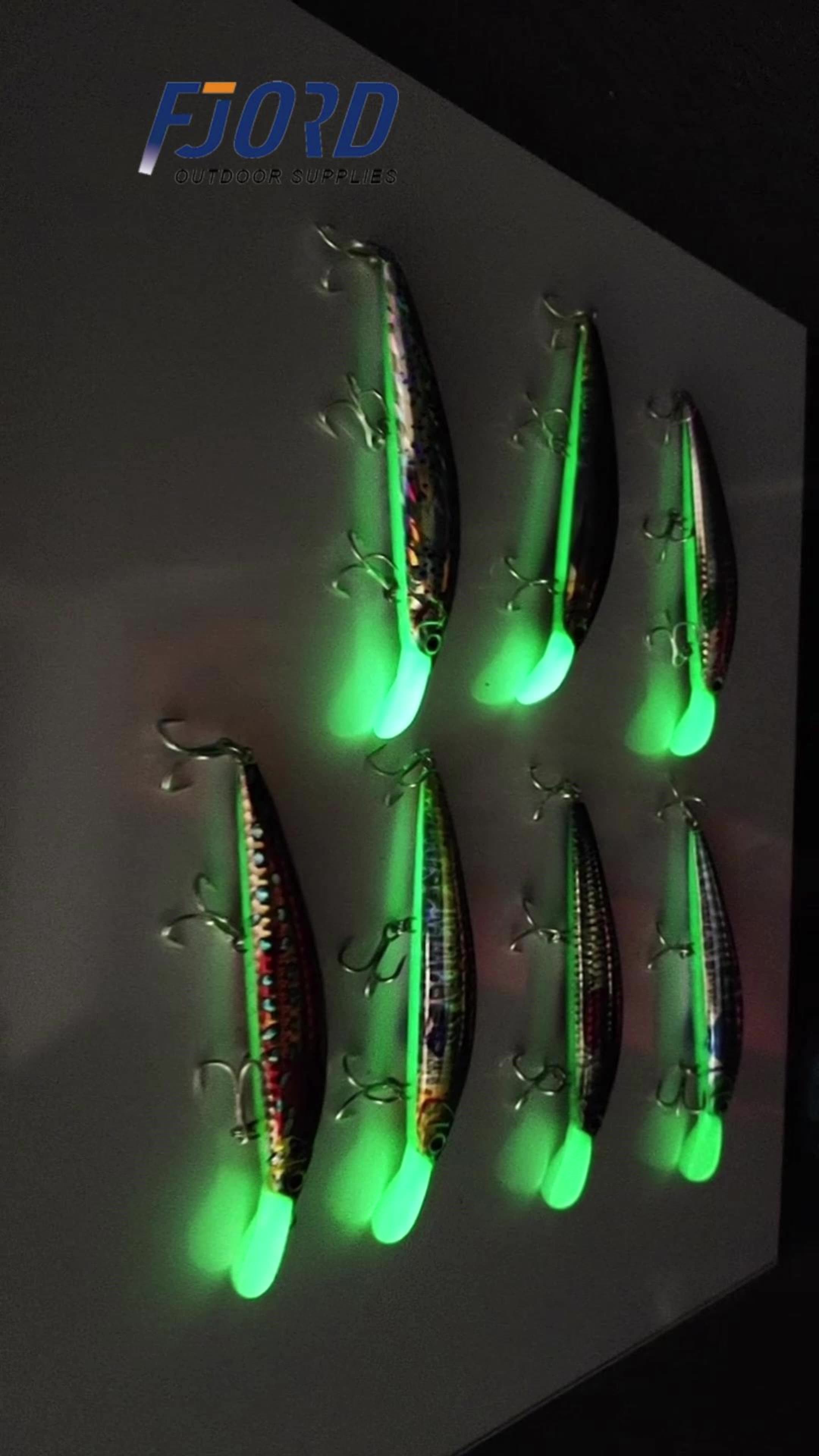 Fjord High Quality Uv Lures 37g Top Fishing Lure Glow Oem Sea Fishing ...