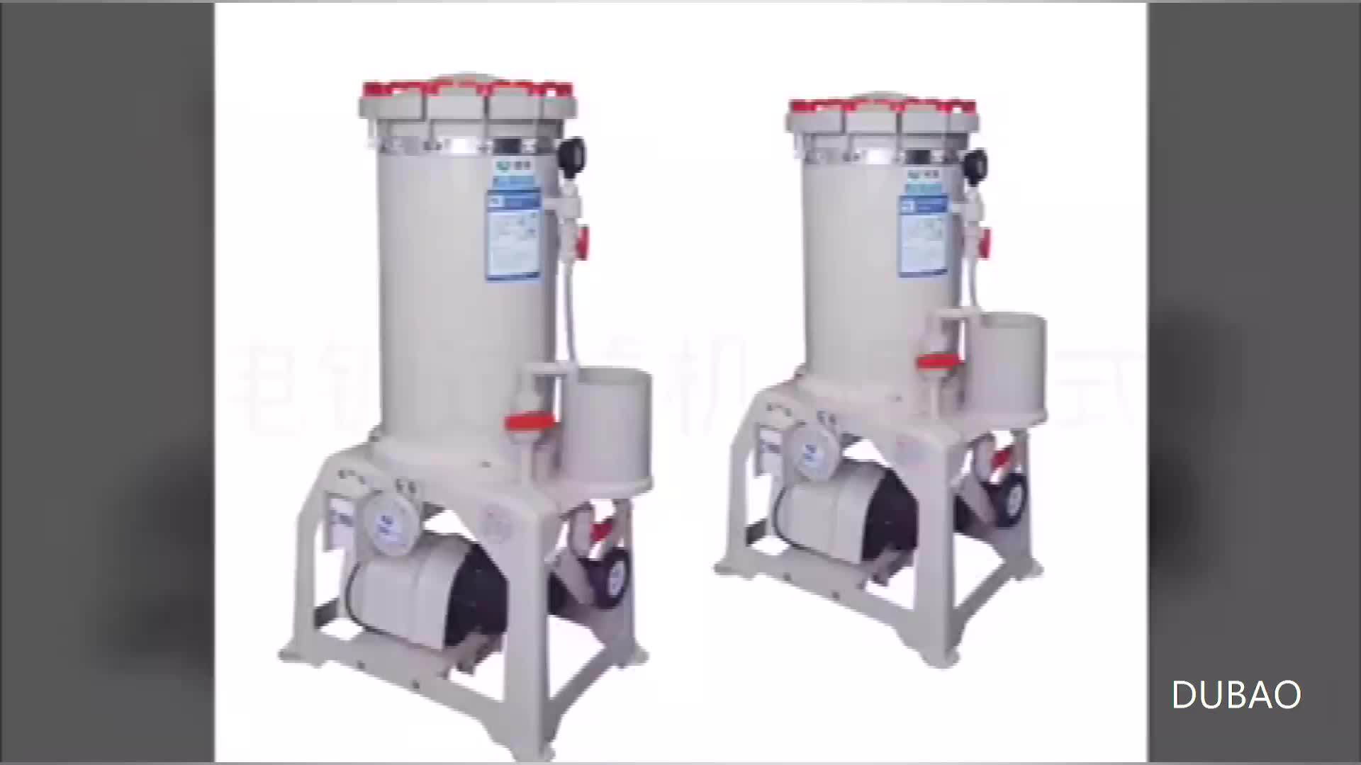 Kuobao Same Design Bag Type Chemical Liquid Filter Unit For ...
