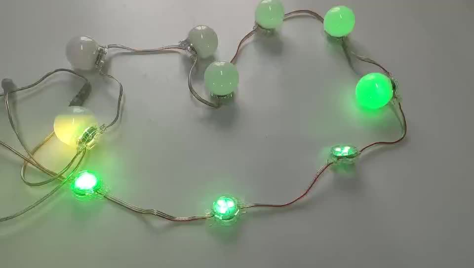 Rgb Pixel Led Bulb 45mm 12v Ucs 1903 Ws2811 Rgb 3cm Addressable Pixel ...