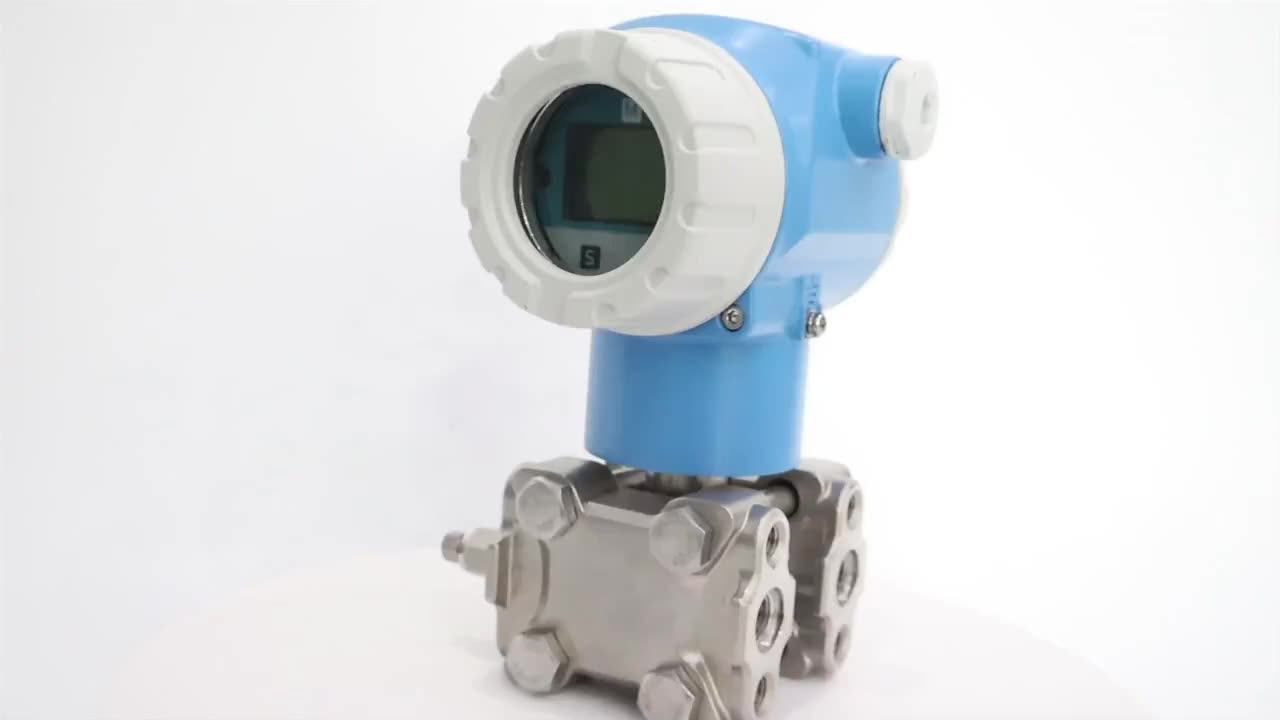 0-10v Digital Differential Pressure Transmitter 4 20ma Air Adjustable ...