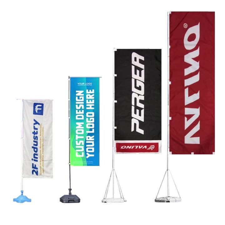 Advertising Custom Logo Banner Water Injection Flag 3m/3.5m/5m/7m ...