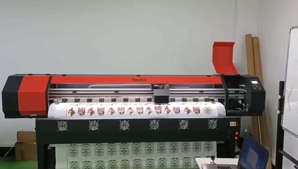 1.6m / 1.8m Large Format Inkjet Printer With Xp600 Epson Head Eco ...