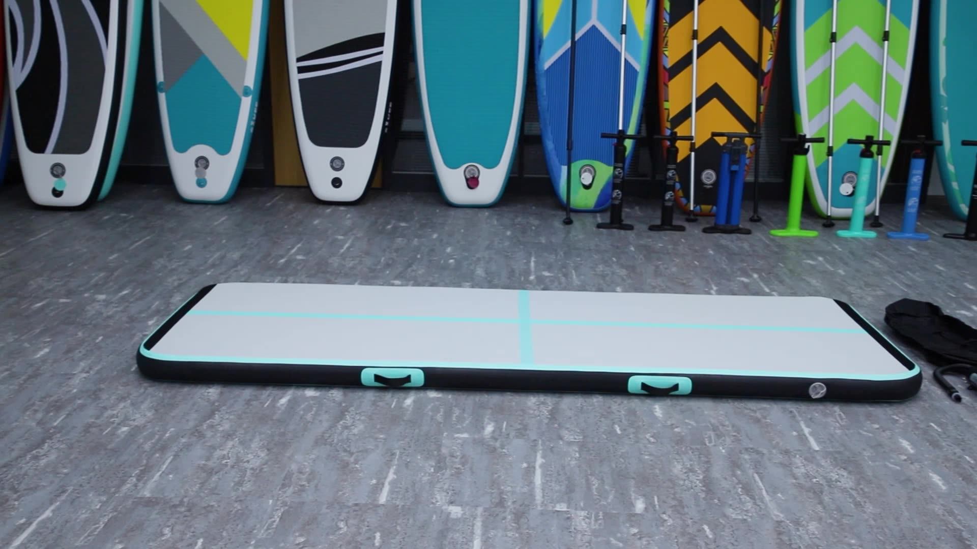 Custom 3m 4m 5m 6m 8m 10m 12m 15m Air Mat Gymnastics Air Track Tumbling ...