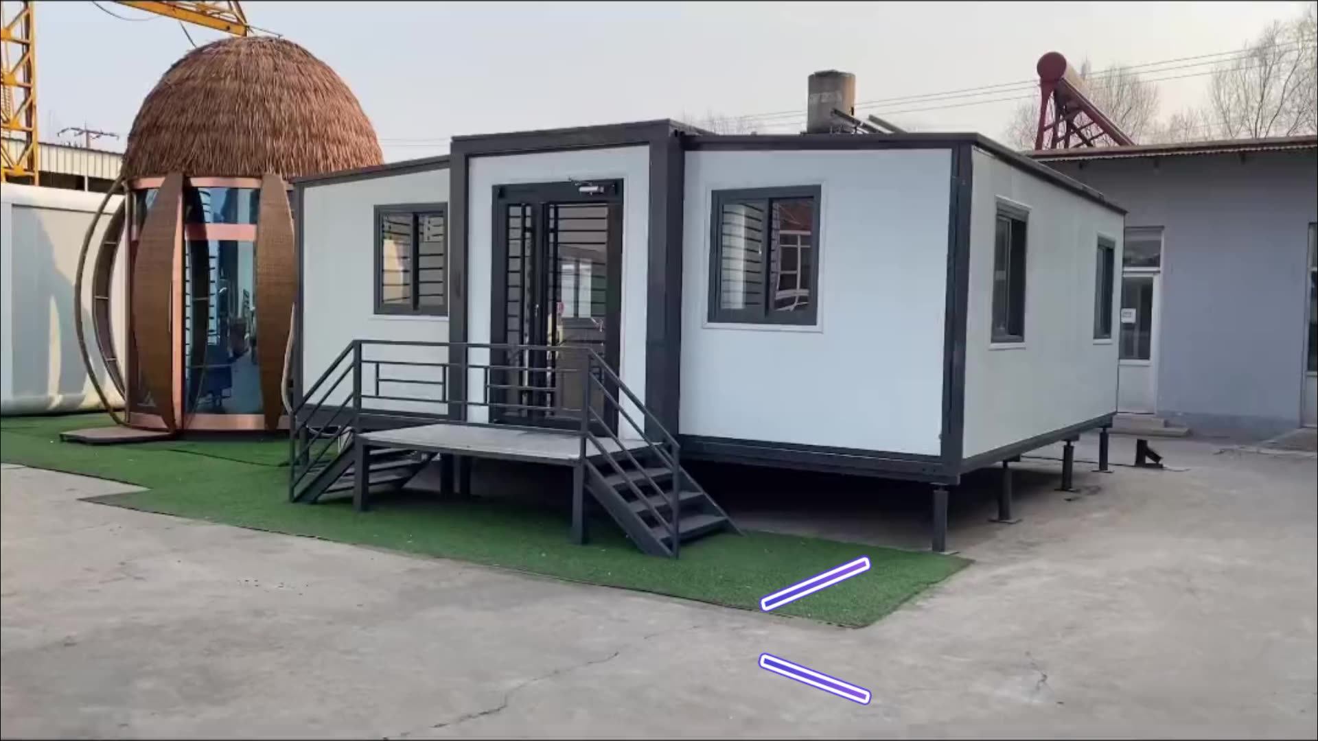 Australia 20ft Modern 40 Ft Scalable Container House Foldable 4 Bedroom ...
