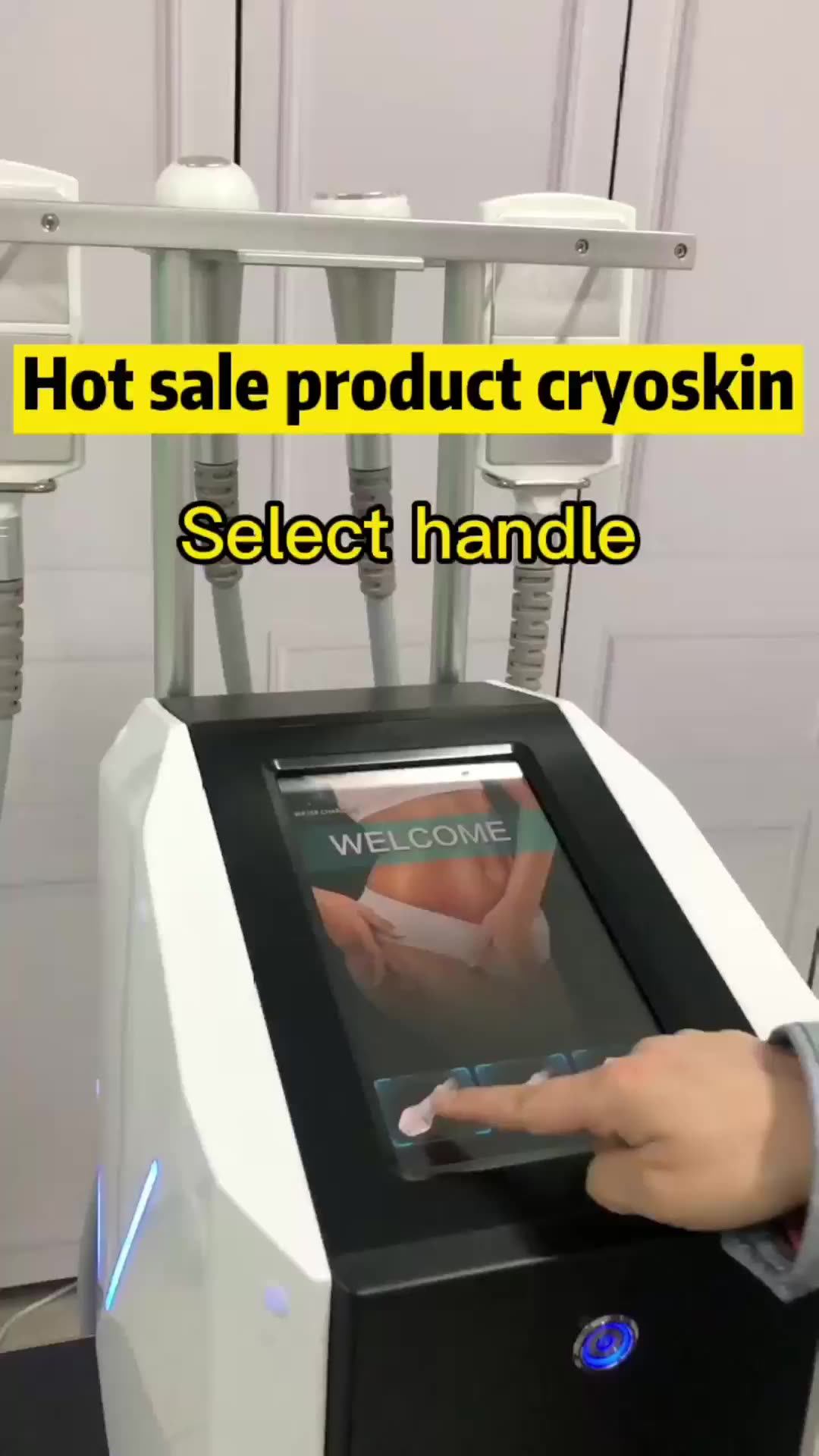 2022 Cryo Thermal Cryotherapy Cool Cryo Ems Pad Skin T Slimming Shock ...